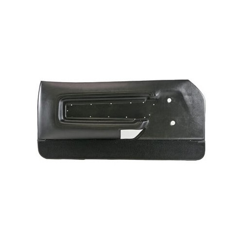 Scott Drake D1ZZ65239423BKD 71-73 Fits Ford Deluxe Door Panels, Black ...