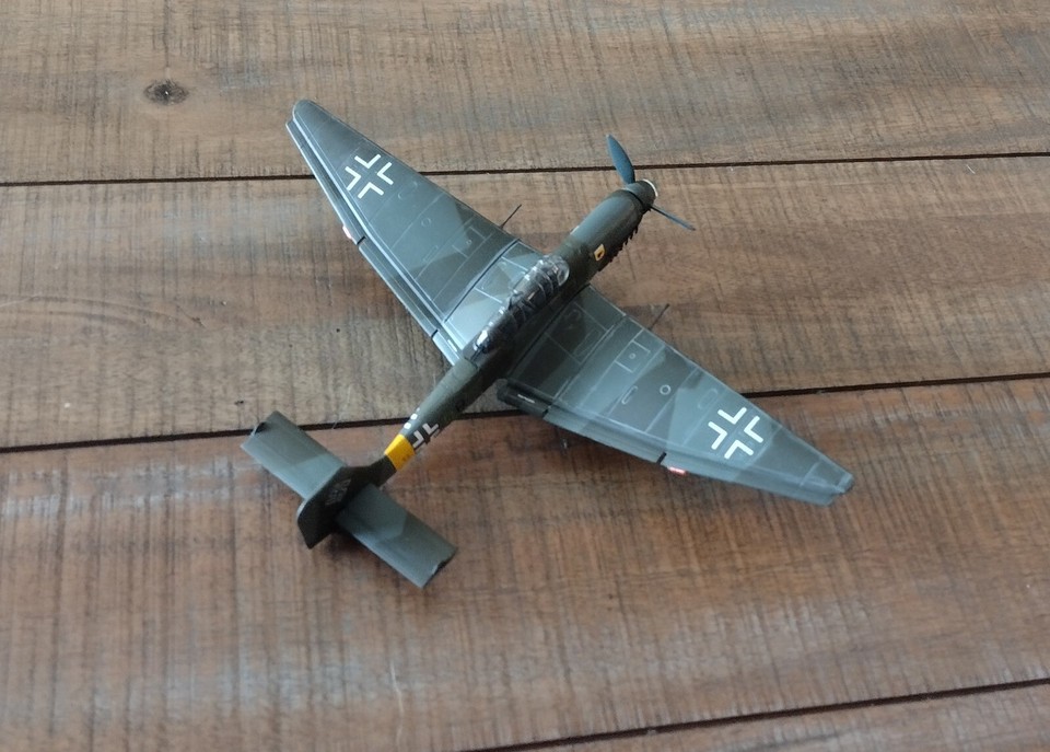 1:72 scale Junkers Ju-87D-5 Stuka dive bomber built airplane model | eBay