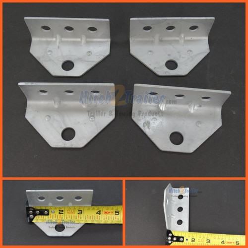 (4) Boat Trailer Top Angle Galvanized Swivel Top Angle bracket for Bunk ...