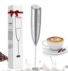2pk Hand Mixer Milk Frother for Coffee - Frother Handheld Foam Maker ...
