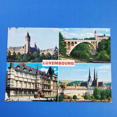 Luxembourg Postcard Chrome Divided Back | eBay