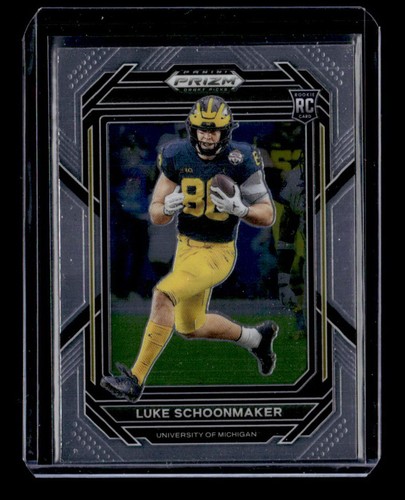 2023 Panini Prizm Draft Picks #161 Luke Schoonmaker COWBOYS MICHIGAN ...