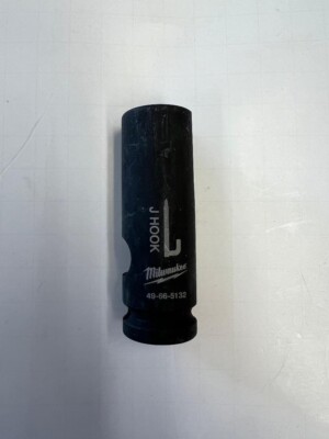 Milwaukee 49-66-5132 Shockwave Lineman's J Hook Socket Only | eBay