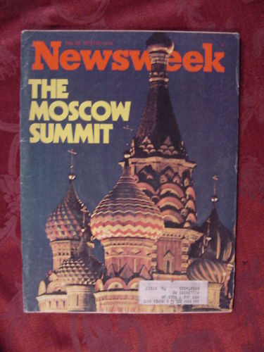 NEWSWEEK May 29 1972 THE MOSCOW SUMMIT ITALIAN DESIGN + | eBay