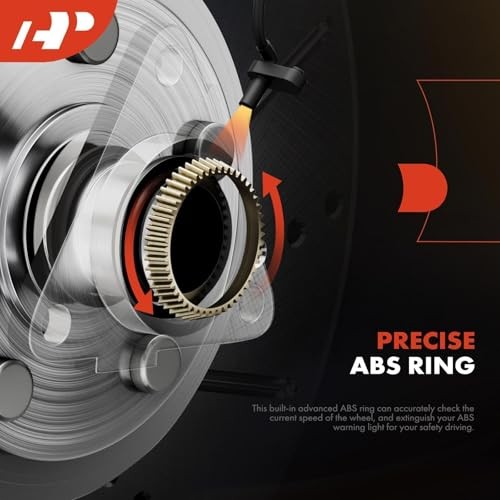 2 x Front Wheel Bearing and Hub Assembly with 6 Pair Kit For Front Both ...