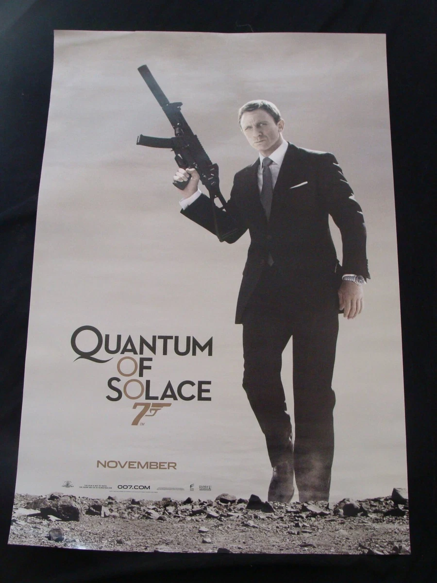 James Bond Quantum Of Solace Poster
