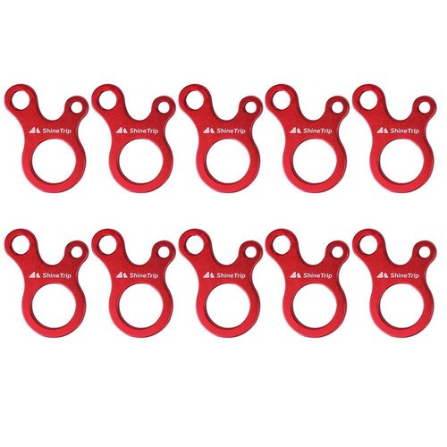 20Pcs Outdoor Camping Tent Rope Buckles Tensioner Fastener (Red) | eBay