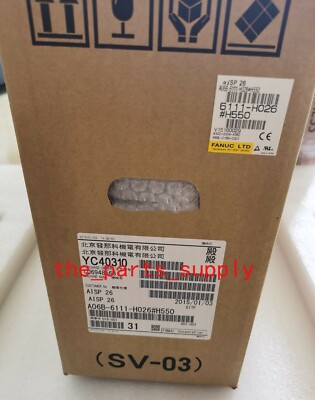 New In Box FANUC A06B-6111-H026#H550 Servo Drive A06B6111H026#H550 DHL ...