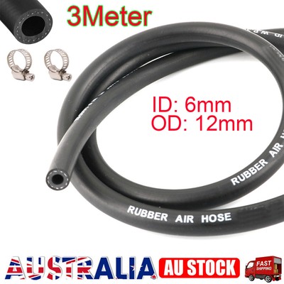 Fuel Line Hose 6mm 1/4" I.D 3Ms Rubber Diesel Petrol Hose Engine Pipe ...