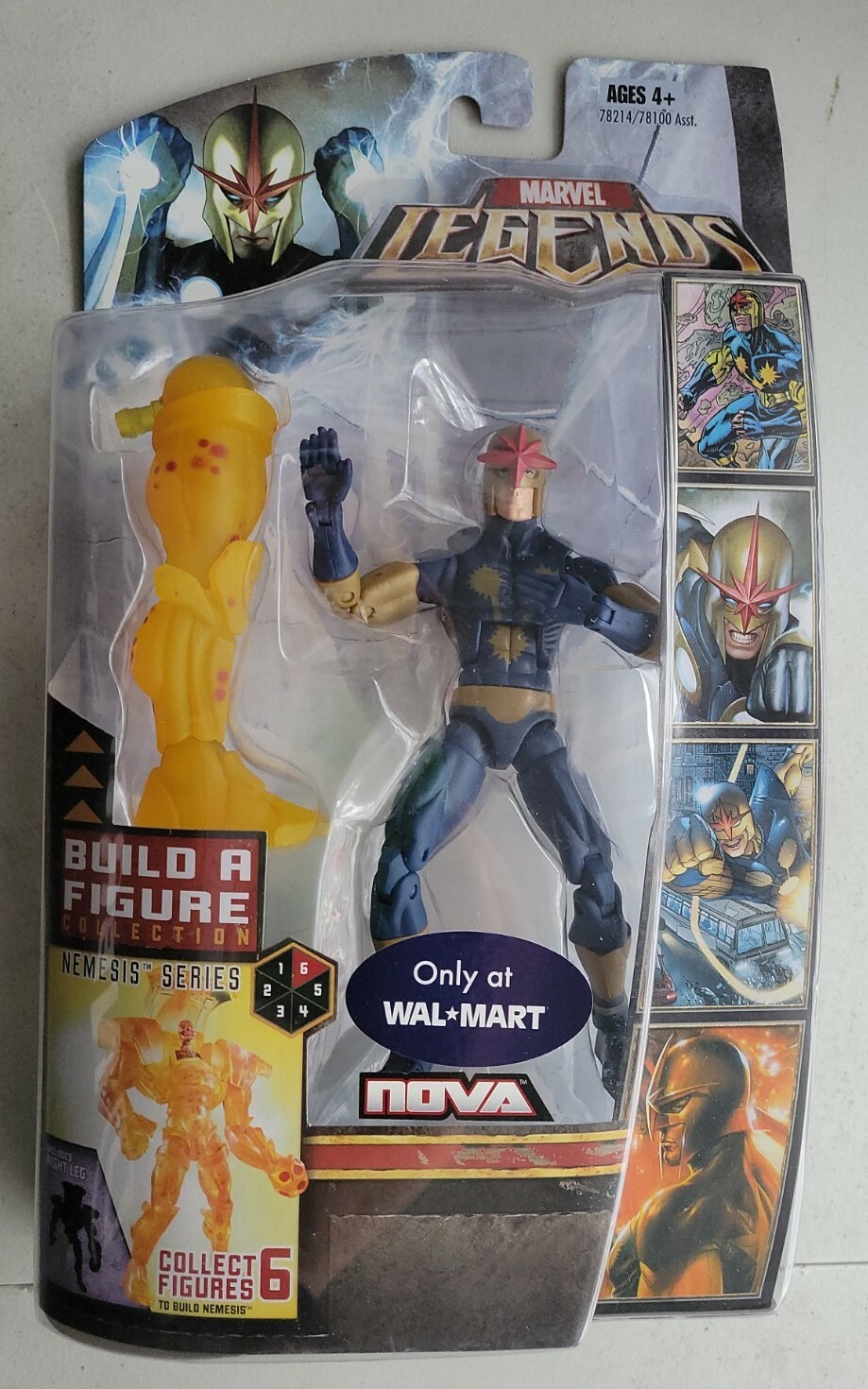 Marvel Legends Nova Nemesis BAF Walmart Action Figure R119 for sale ...