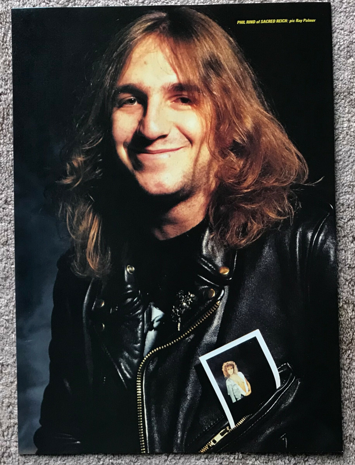 PHIL RIND / SACRED REICH - 1990 full page UK magazine poster | eBay