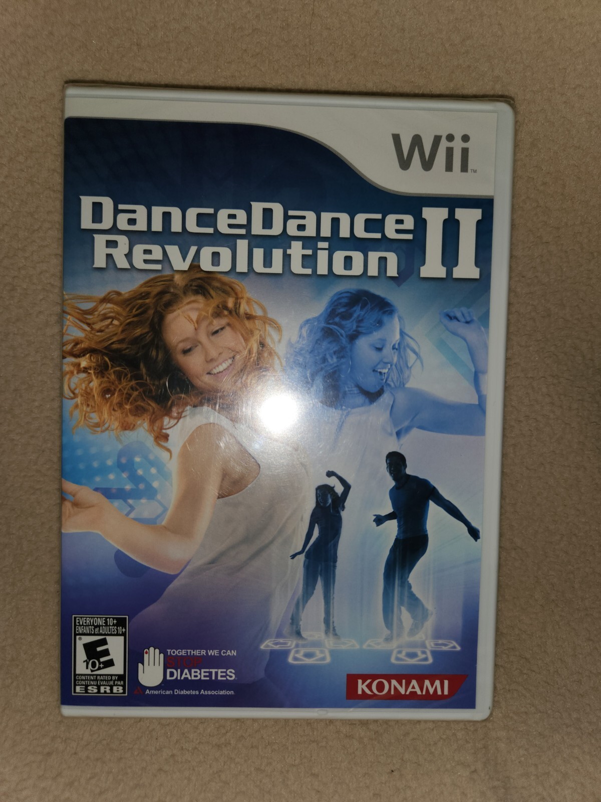 Wii Dance Dance Revolution Bundle (Hottest Party 2 + II + Mat) **TESTED ...