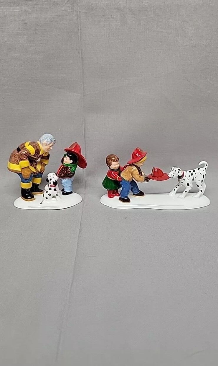 Dept 56 Snow Village Fun at the Firehouse Accessories #54954 | eBay