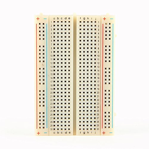 3PCS Mini Solderless Prototype self-adhensive Breadboard 400 Contacts ...