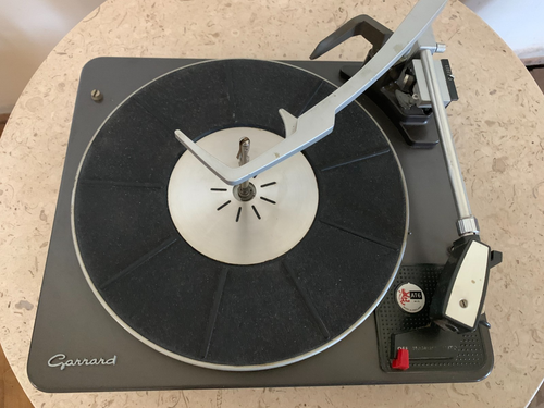 Garrard AT6 record turntable. tested but For Parts Or Restoration Nice ...