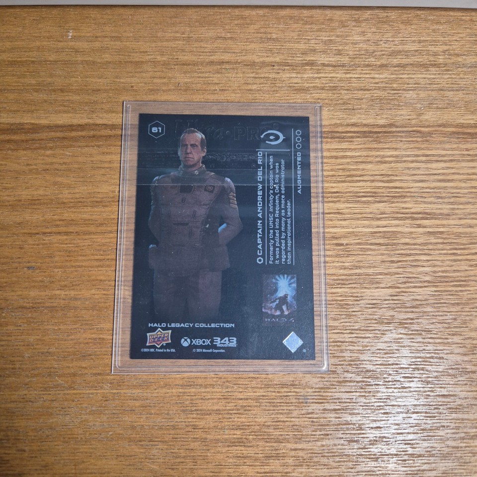 Halo Legacy Collection - Captain Andrew Del Rio - Augmented /699 | eBay