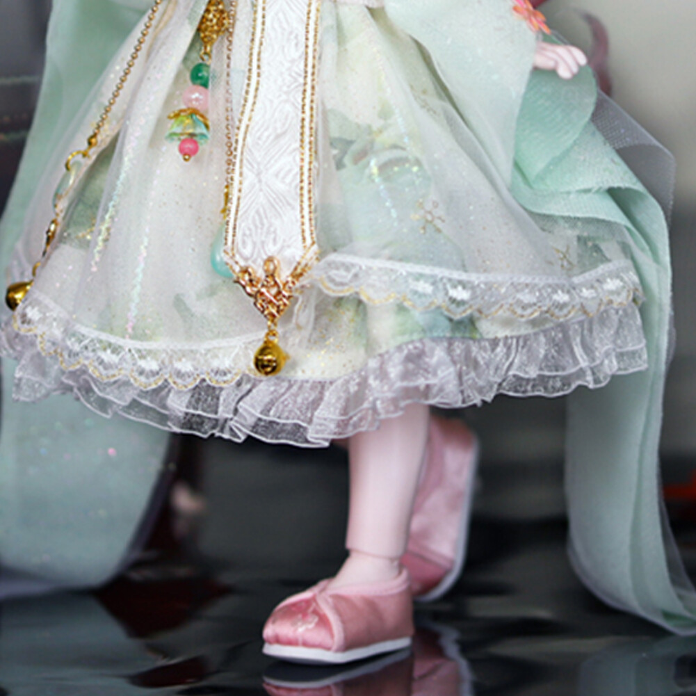 Pink / Blue Hair Braid 1/6 28cm Ball Jointed BJD Doll Pretty Princess ...