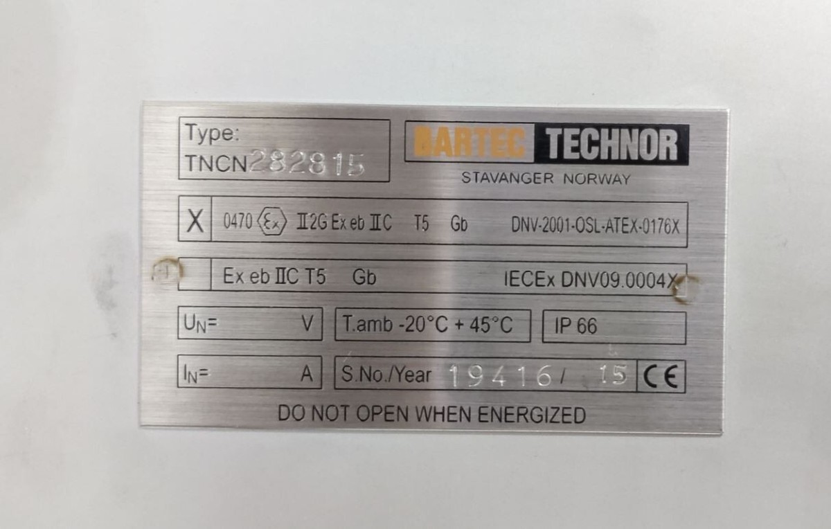 Bartec Technor Terminal Box Tncn302015 Ebay Terminal Box | EBay
