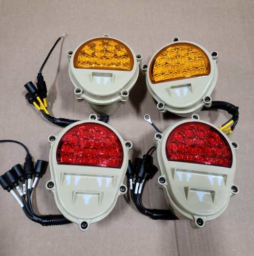 NEW LED TAN HMMWV BRAKE LIGHT TURN SIGNAL M998 HUMVEE 12422957 M35 ...