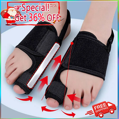 Pair Big Toes Valgus Splint Corrector Support Brace Straightener ...