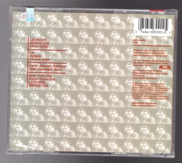 Leonard Bernstein New York City Ballet Orchestra Dybbuk - CD (Brand New ...