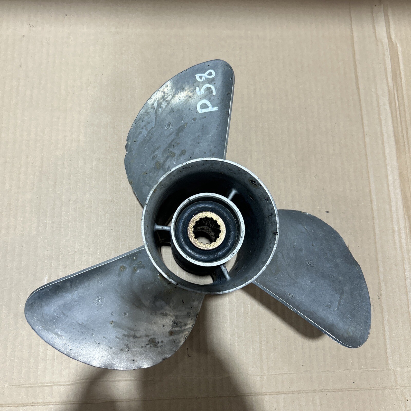 31317 Stiletto Stainless Prop 13 X 17p Yamaha 70-130 HP OUTBOARD Motor ...