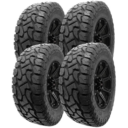 (QTY 4) 35x12.50R22LT Gladiator X-Comp XT 121Q LRF Black Wall Tires | eBay