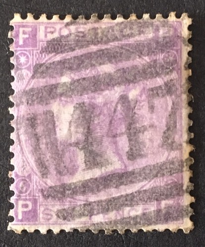 GB Queen Victoria 1867 Used 6d Stamp SG 97 Plate 6 Light Hinged | eBay
