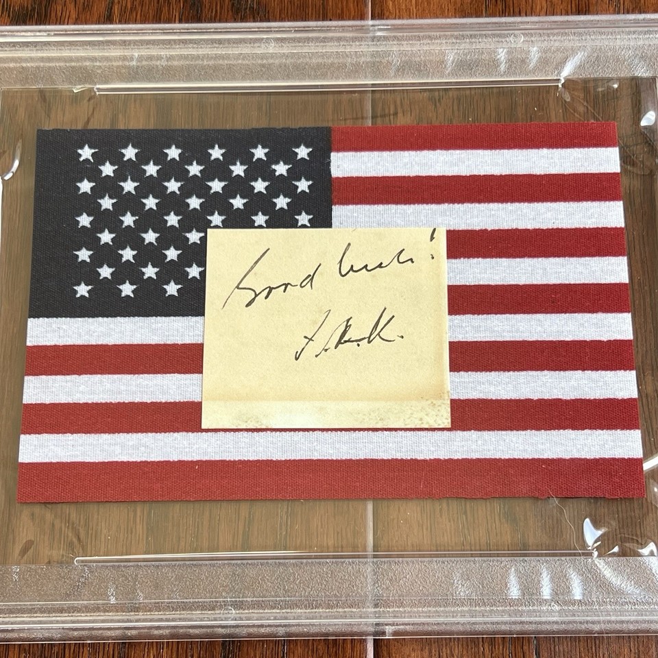 JOHN F. KENNEDY * PSA * Autograph Signature Signed "JFK" Inscription ...