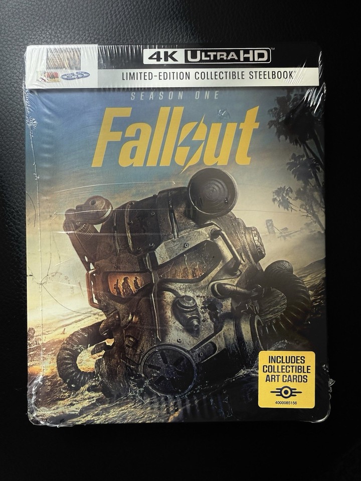 FALLOUT: Season One Steelbook + Art Cards (4K UHD Blu-ray) - NEW ...