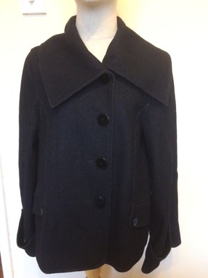 Lovely ladies winter wool jaeger coat jacket size 10 | eBay