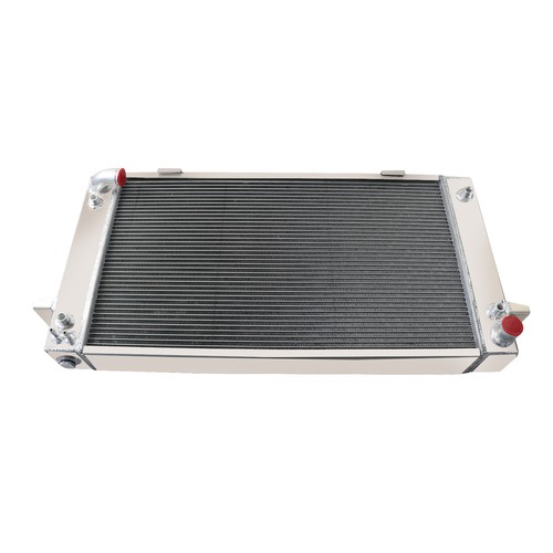 4 Row Aluminum Radiator For 87-98 Land Rover Range Rover Series 1 3.9 ...