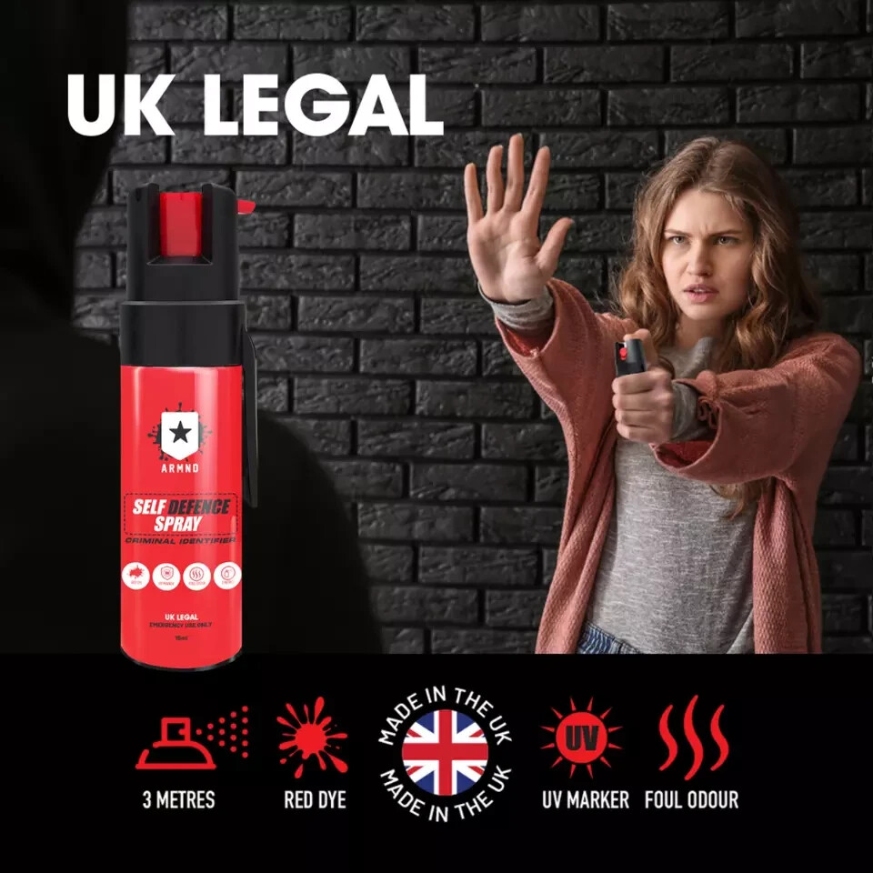 UK Legal Self Defense Spray UV ink Criminal Identifier Spray Legal ...
