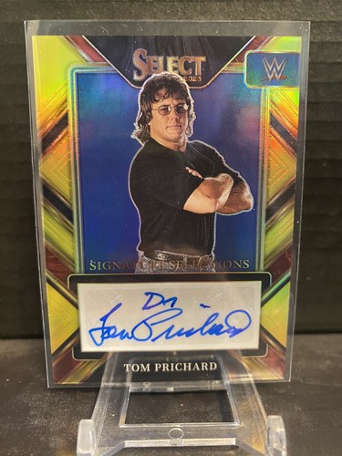 Tom Pritchard 2023 WWE Select Signature Selections GOLD #/10 SL-TPR | eBay