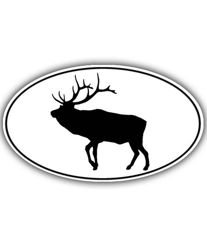 Elk Decal - Hunting Window Sticker | eBay