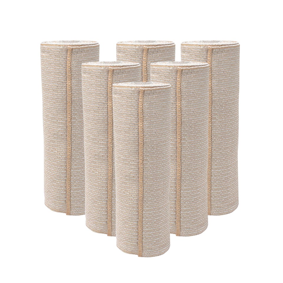 Nexskin Cotton Elastic Bandages Compression Body Wrap, Hook & Loop ...