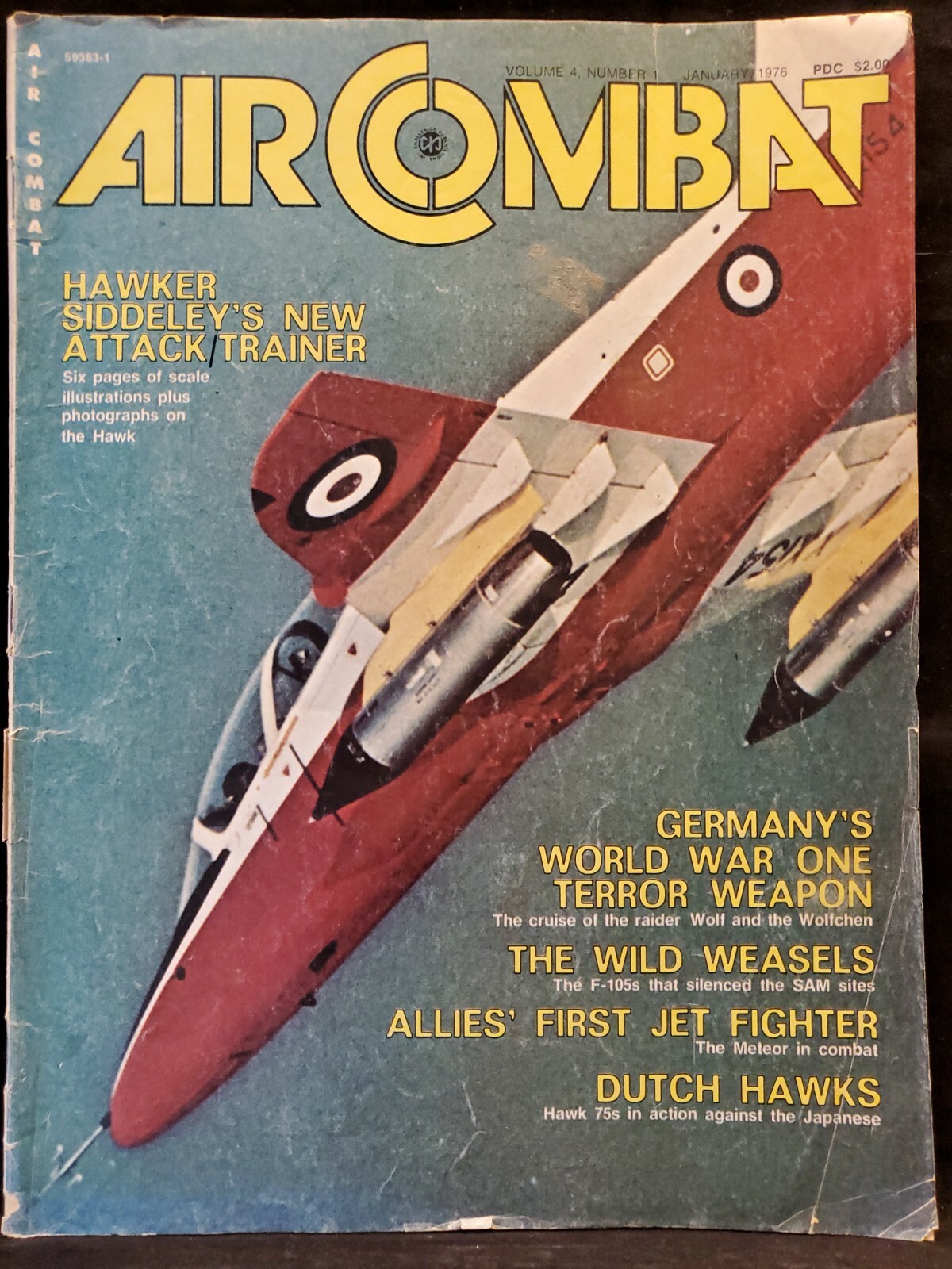 Air Combat Magazine January 1976 Hawker Siddeley Germany's World War ...