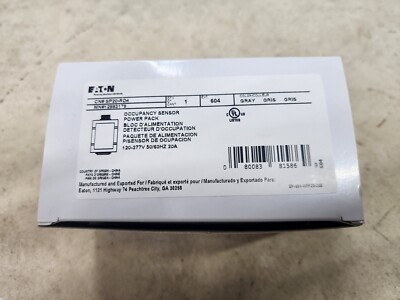 Eaton 20A Switchpack Occupancy Sensor - Model: SP20-RD4 80083815869| eBay