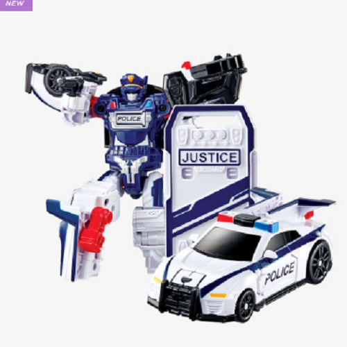 New Tobot RESCUE SSEN Police 3-step Transforming Robot Car /korea toy ...