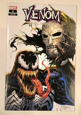VENOM: LETHAL PROTECTOR #2 NMINT Comictom 101 KIRKHAM VARIANT 2023 ASM ...