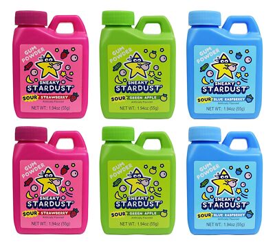 Kidsmania Sour Sneaky Stardust Bubble Gum, 12 Ct | eBay