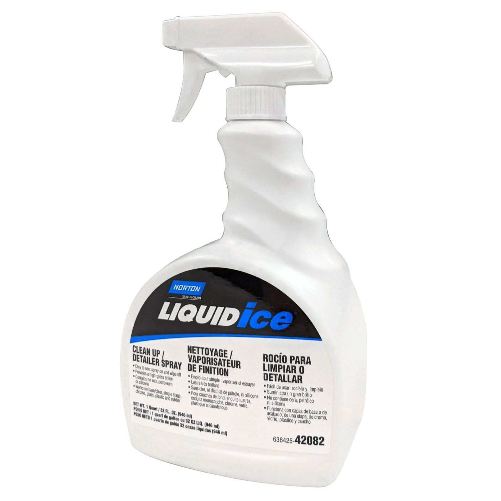 1 Quart Norton Liquid Ice Clean Up / Car Scratch Repair Detailer Spray ...