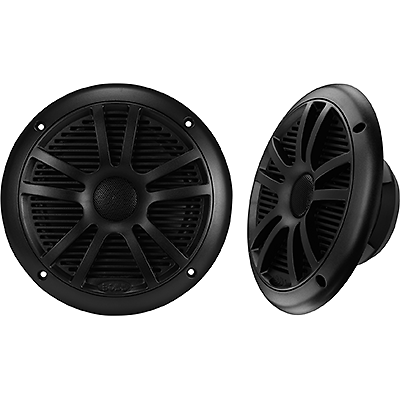 BOSS AUDIO SYSTEMS 5103466 BOSS AUDIO Marine 6.5" Dual-Cone Speakers ...