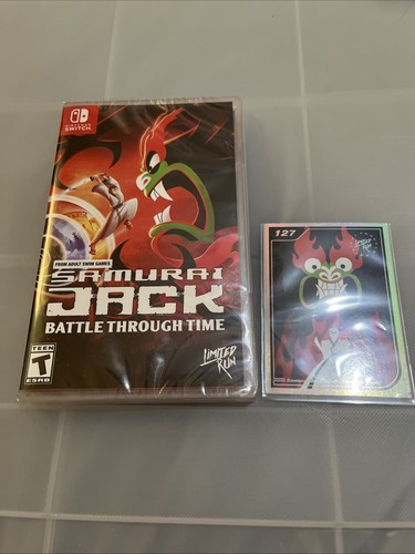 Samurai Jack: Battle Through Time (Nintendo Switch, 2020) NEW SEALED ...