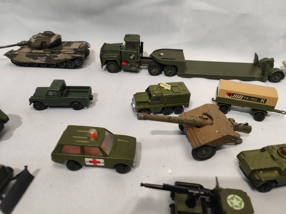 Vintage 1980s Corgi Matchbox Army Vehicles Job Lot Bindle | eBay UK