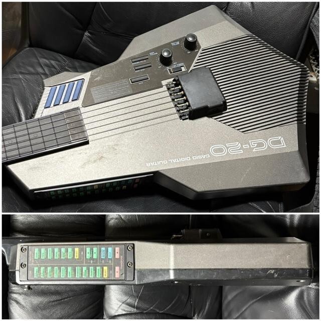 Casio DG-20 Digital Guitar Synthesizer Vintage 1980s Rare Tested ...