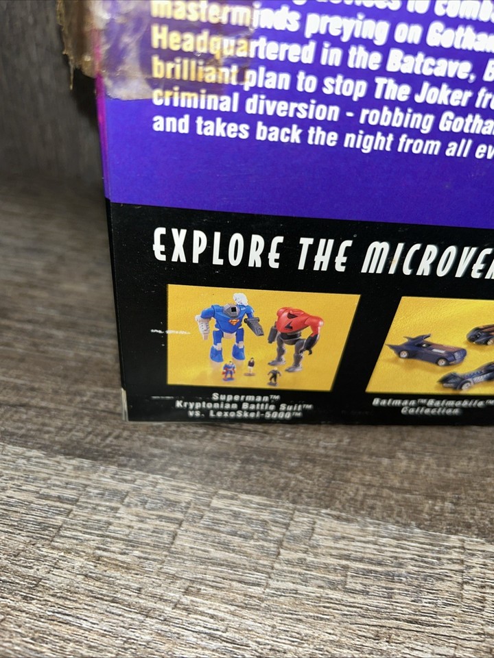Microverse Batman And Robin Animated Series Kenner 1996 Gotham City Playset | eBay
