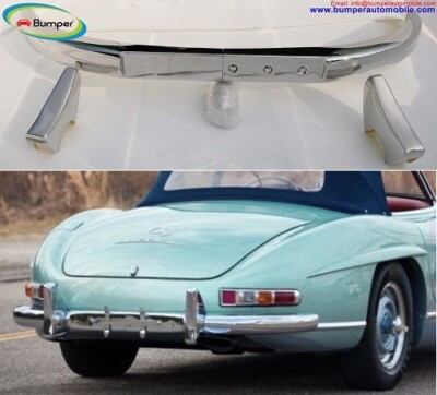 Mercedes 300SL Roadster rear bumper new (1957-1963) | eBay