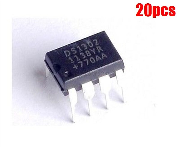 20Pcs DS1302 DS1302N Timekeeper T-Charge 8-Dip New Ic ai | eBay