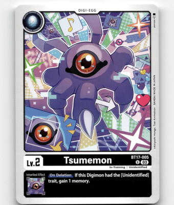 Digimon CCG Tsumemon - Secret Crisis | eBay